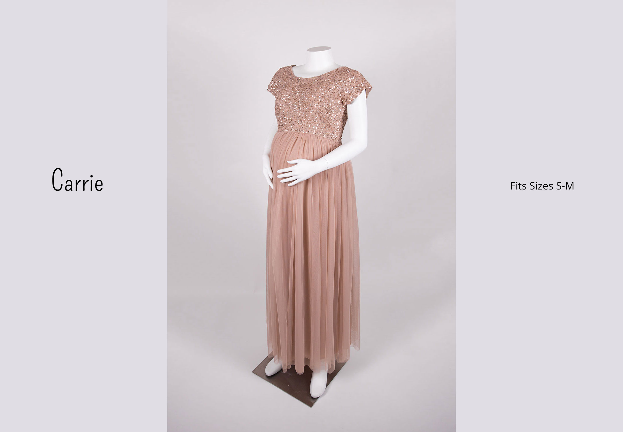 sequinsmaternitygown-withwords - Kristin Tiffany Photography - Kristin ...